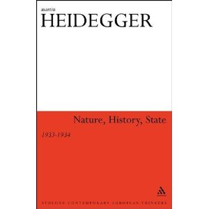 Heidegger – Nature, History, State: 1933-1934 | Progressive Geographies