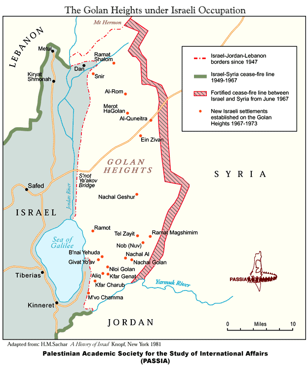 The Golan Heights | Progressive Geographies