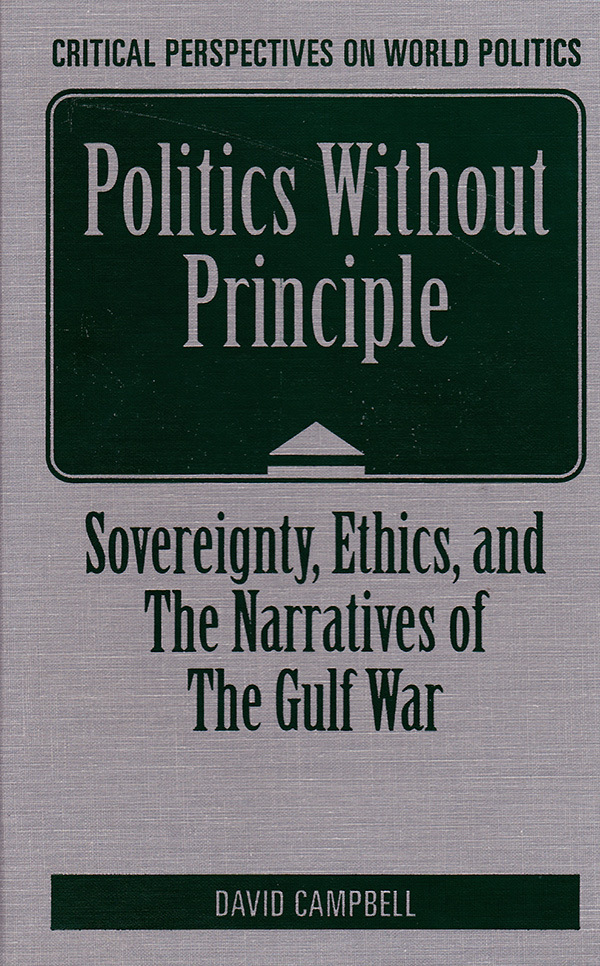 David Campbell, Politics without Principle – free 1993 book online ...