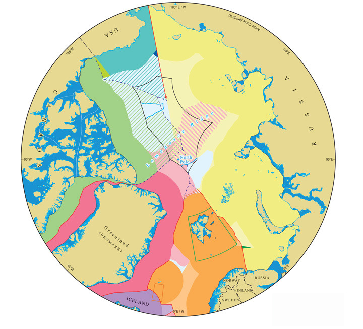 IBRU releases new Arctic map with sea ice changes | Progressive Geographies
