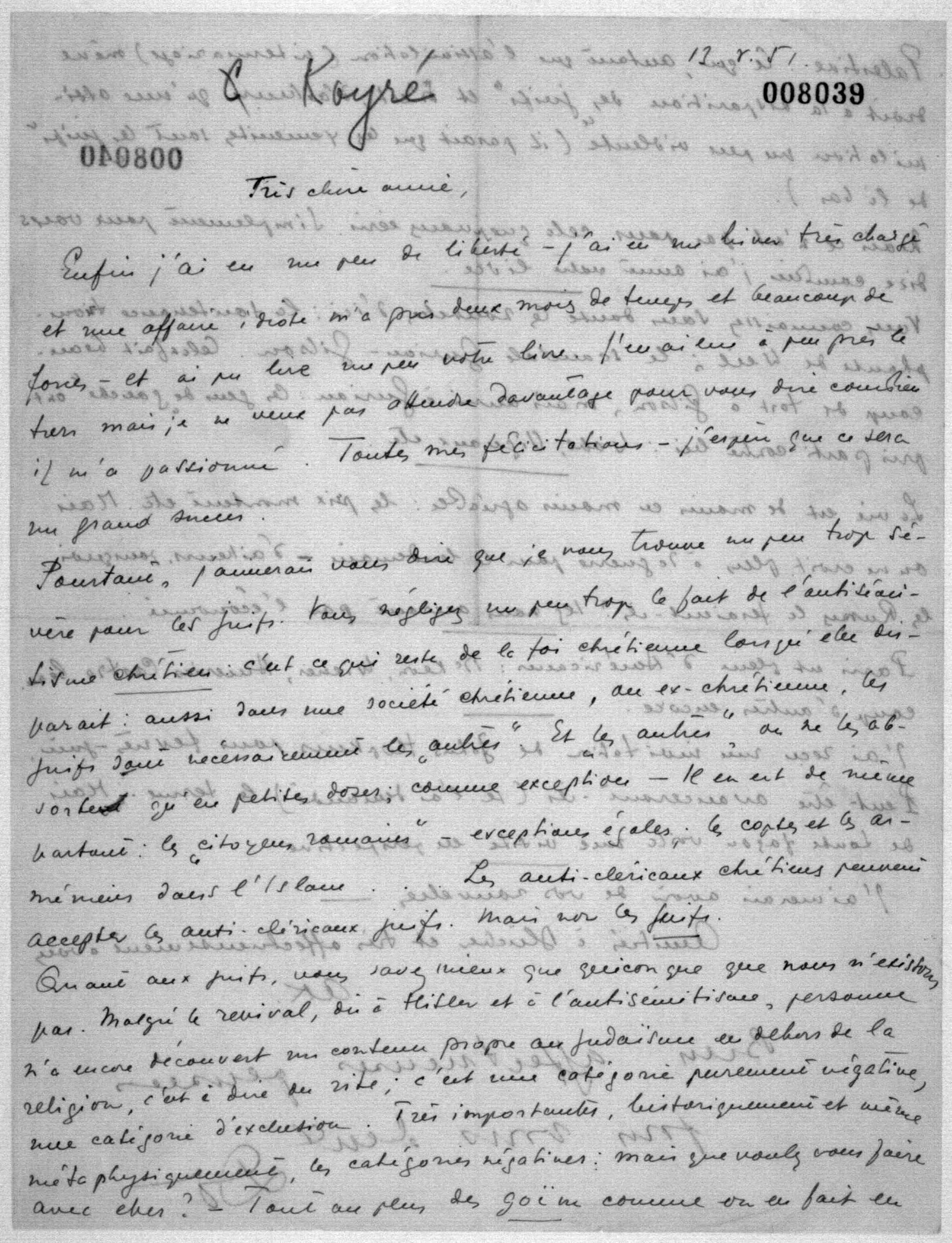 The Friendship between Hannah Arendt and Alexandre Koyré | Progressive ...