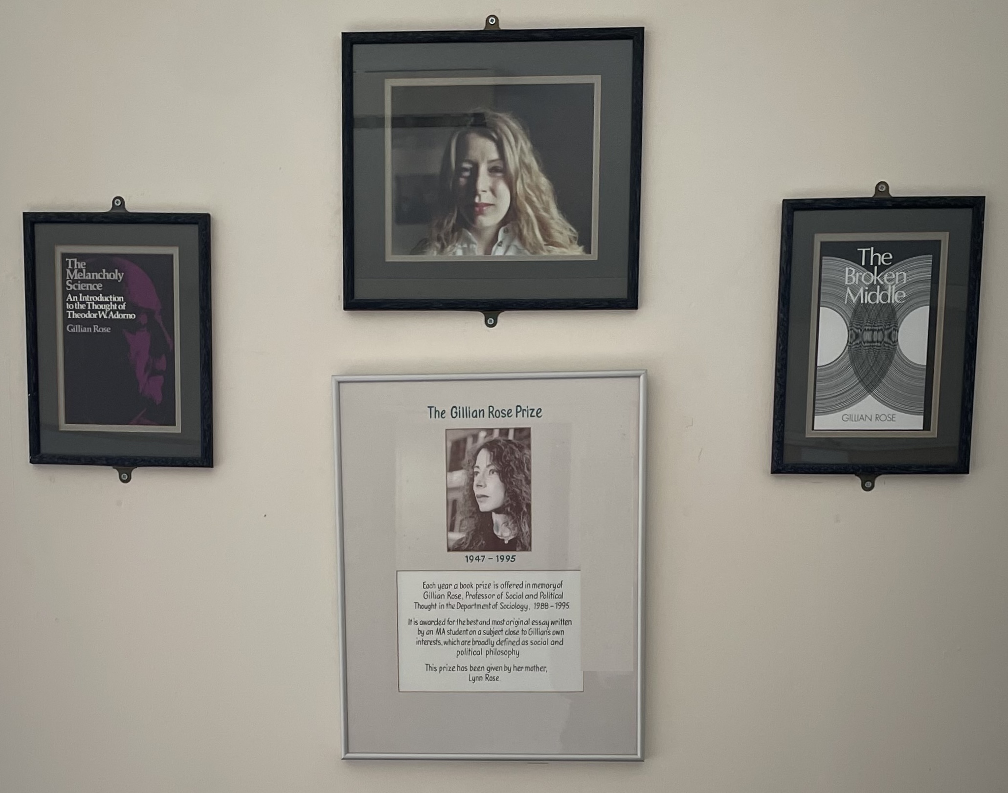 Gillian Rose – a few links for the thirtieth anniversary | Progressive ...